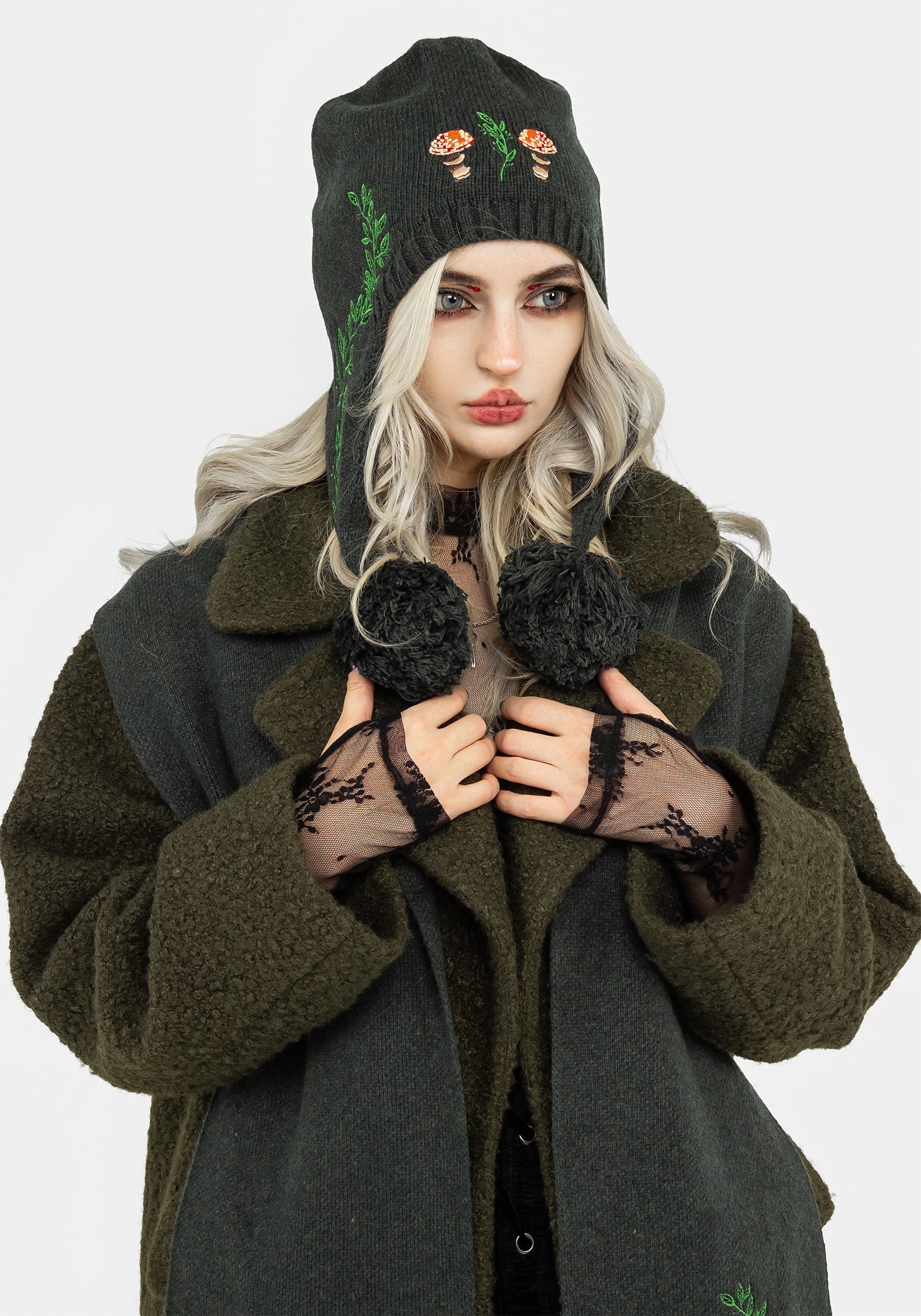 Disturbia | Fable Embroidered Bonnet Hat | Hats