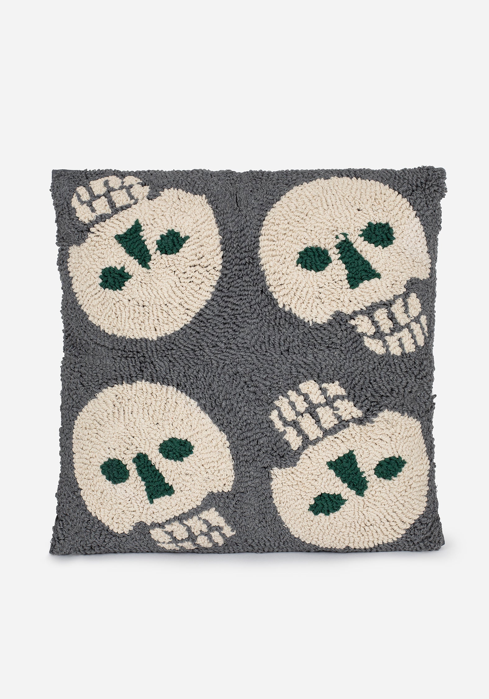 Disturbia | Crania Skull Tufted Cushion | Cushions